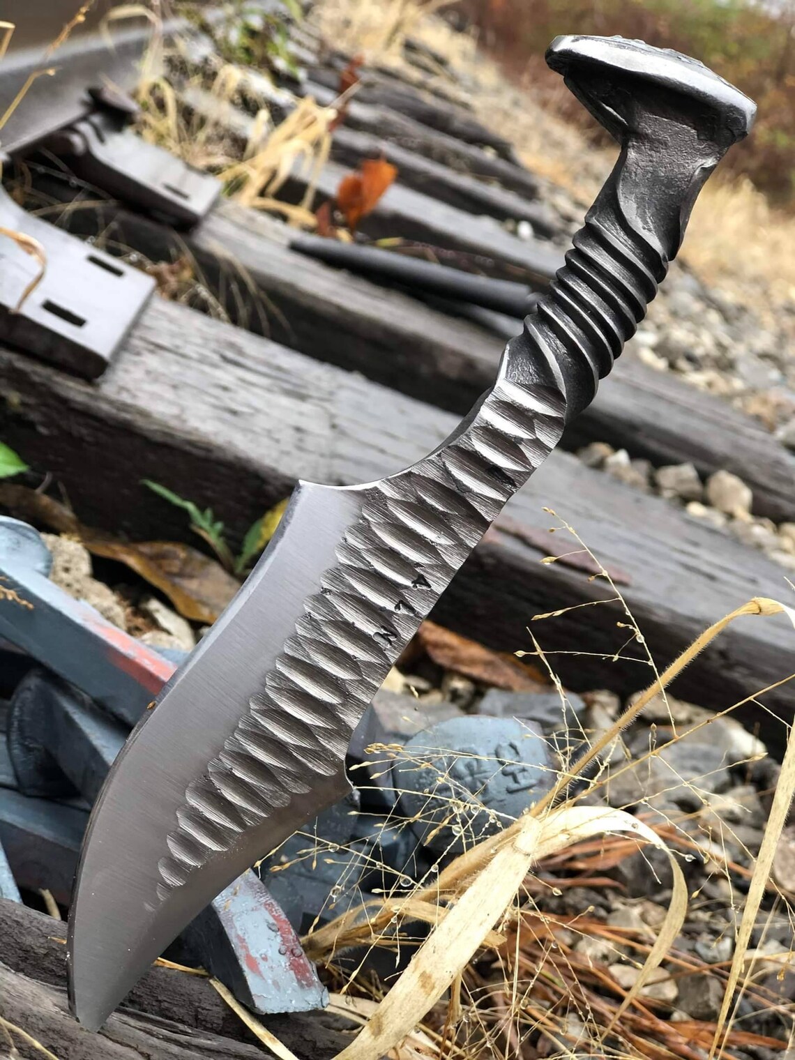 Andy Alm Rock Harpoon Spike Knife - Etsy
