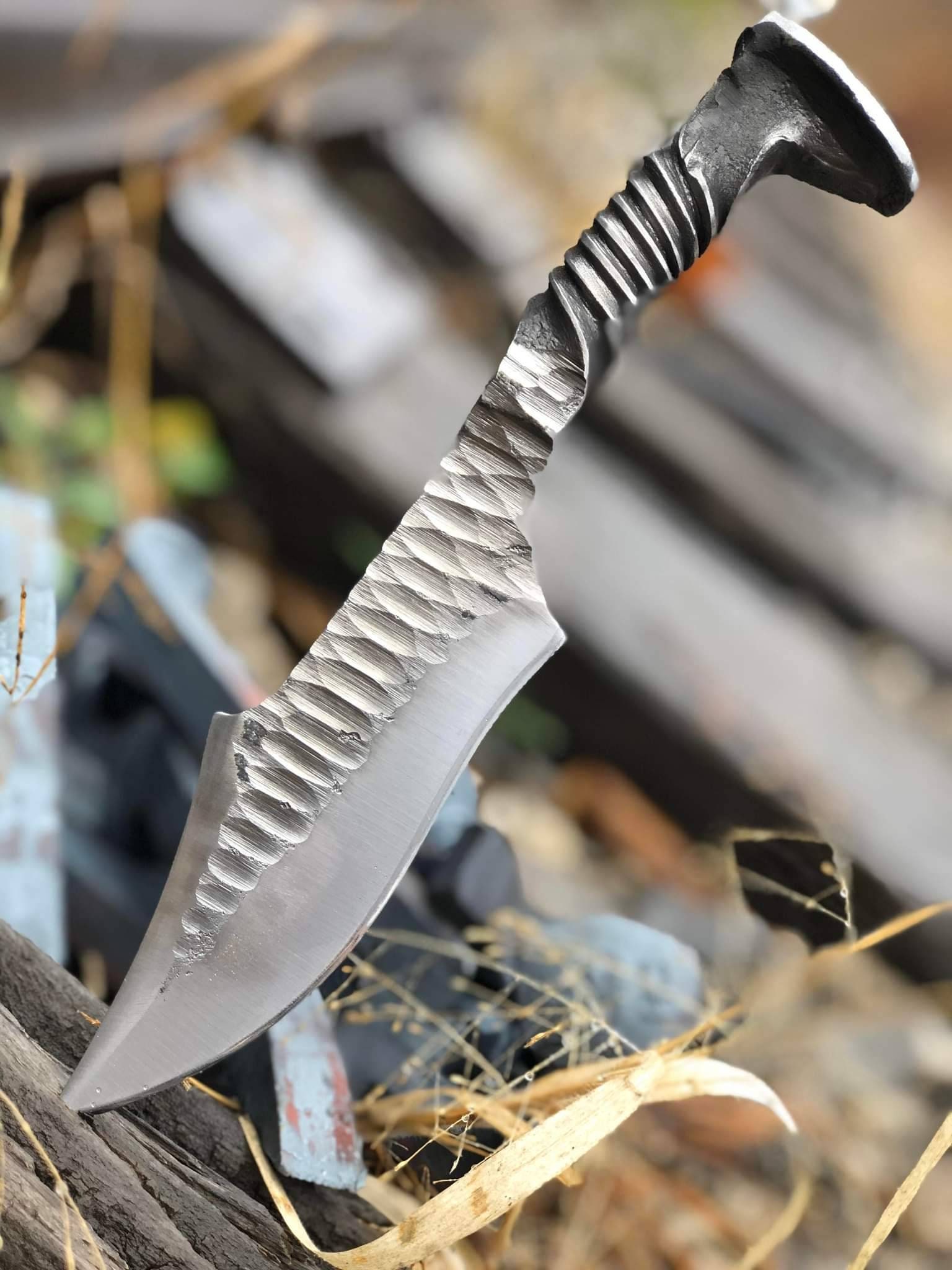 Andy Alm Rock Harpoon Spike Knife - Etsy