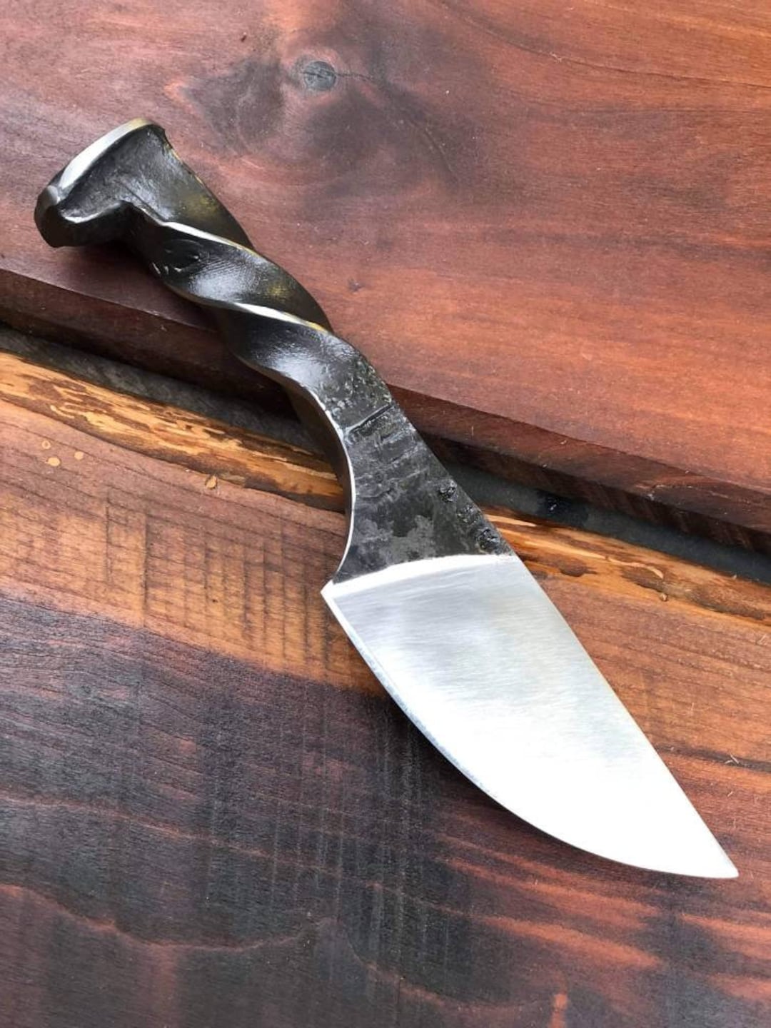 Andy Alm Caiman Railroad Spike Knife - Etsy