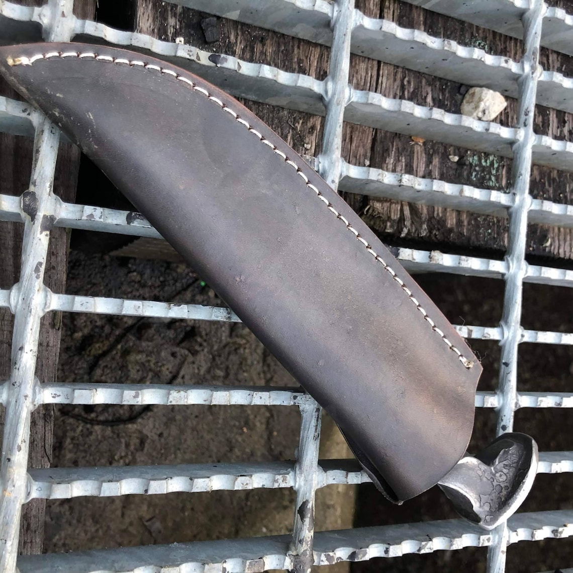 Andy Alm Harpoon Railroad Spike Knife - Etsy