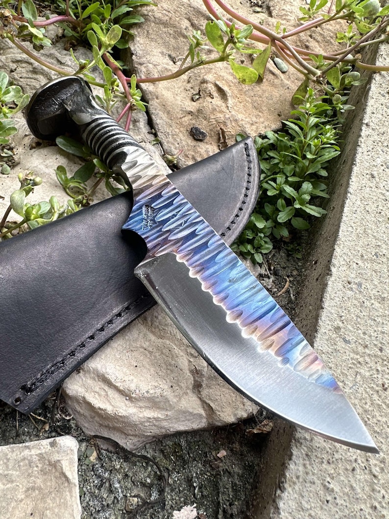 Andy Alm Opossum Railroad Spike Knife W/ Prism Finish - Etsy