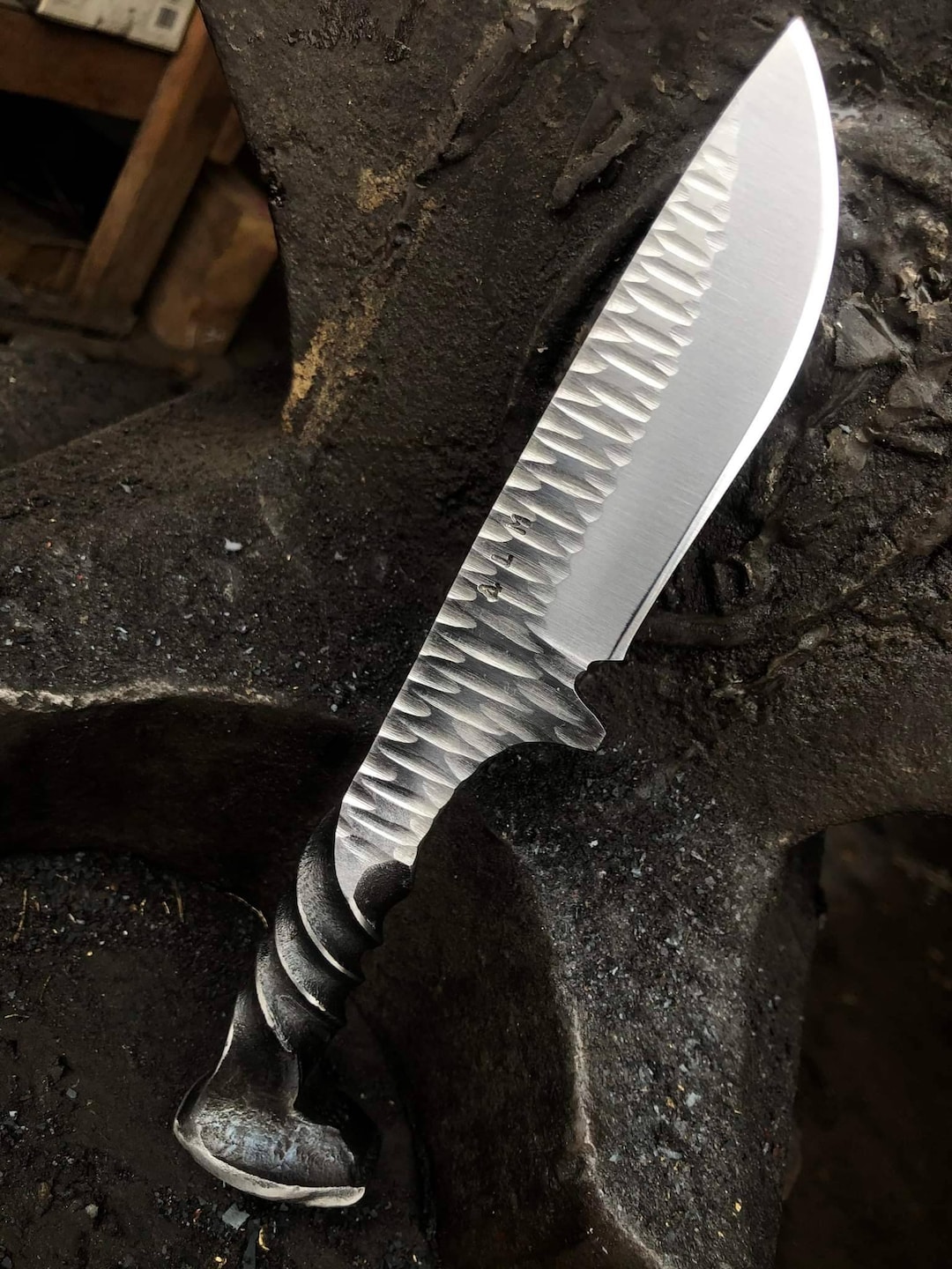 Andy Alm Laurel Highlands Railroad Spike Knife - Etsy