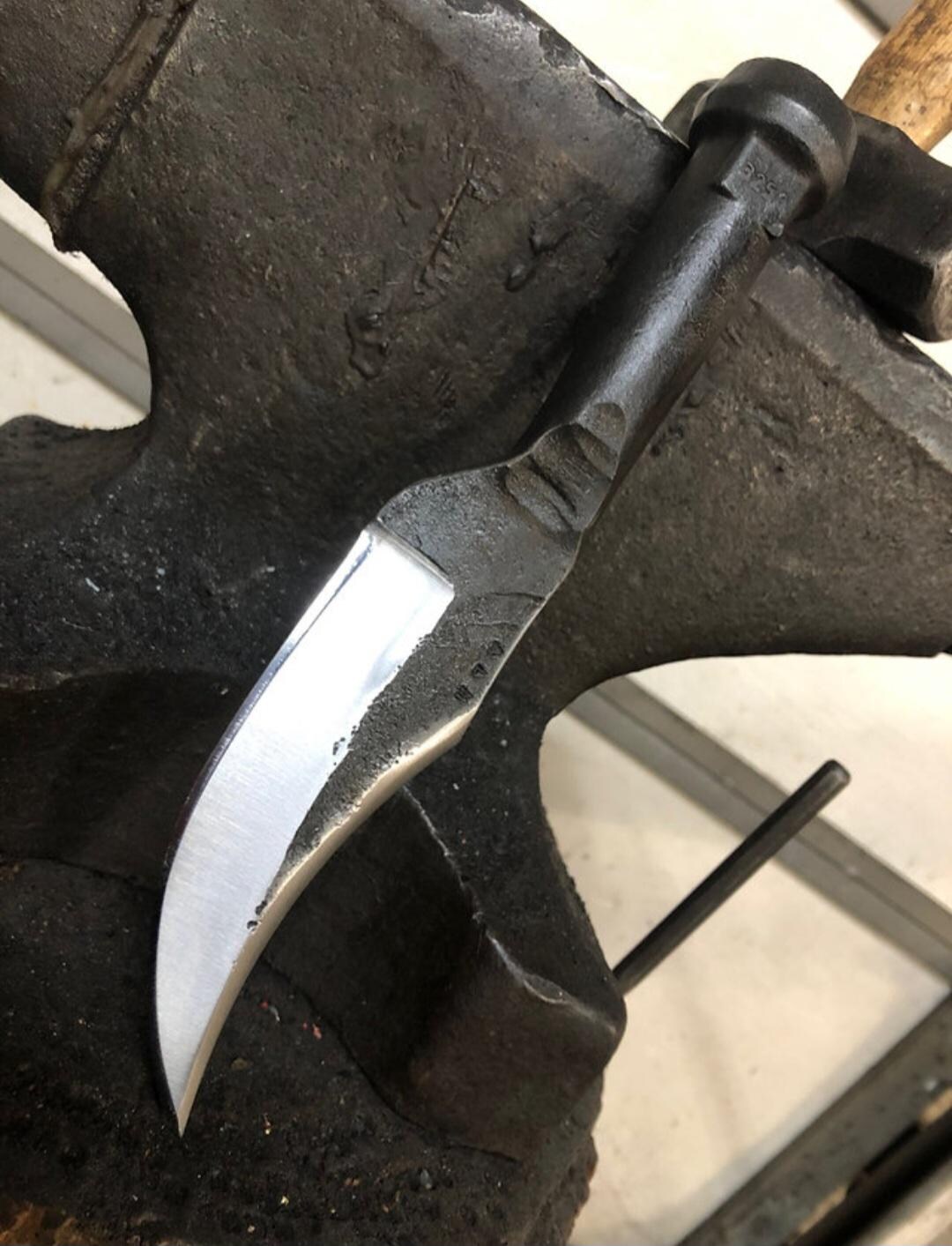 Andy Alm Bull Pin Knife - Etsy