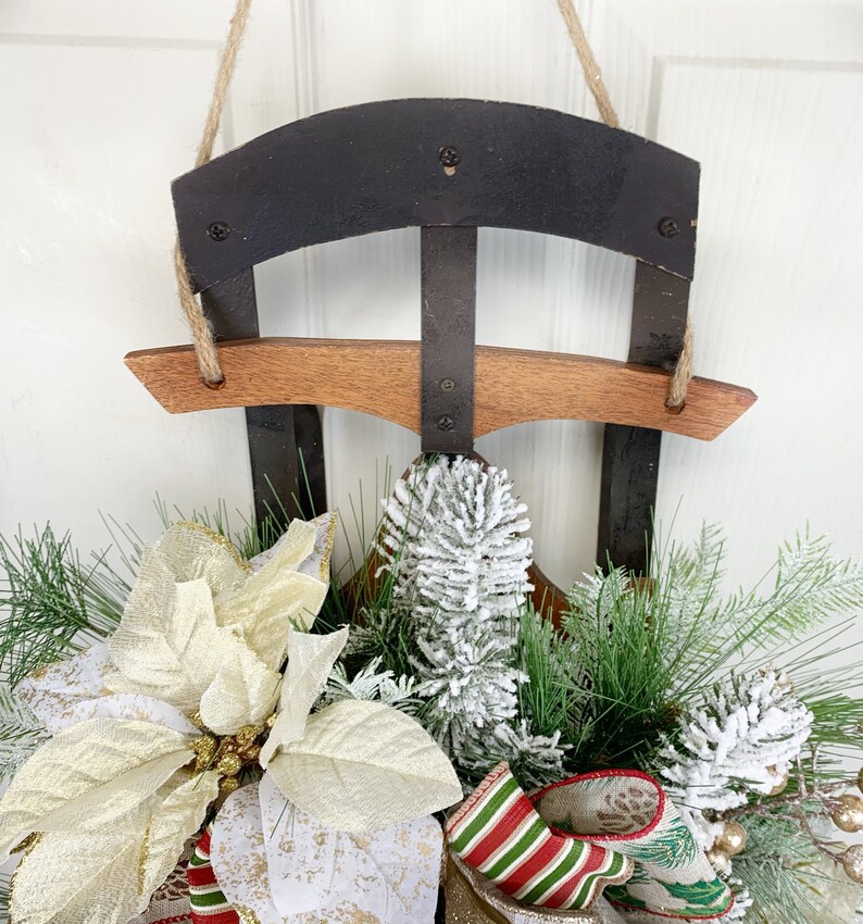 Winter Sled Decoration - Etsy