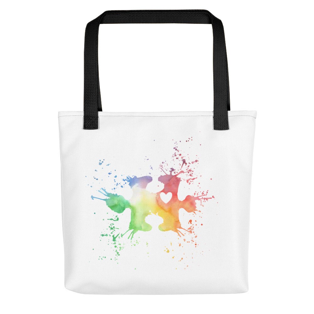 Autism Tote Bag, Autism Awareness, Autism Support, Autism Puzzle - Etsy