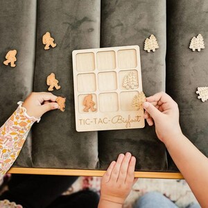 Dog Tic-tac-toe Board Game, Paw & Bone Pieces - Etsy