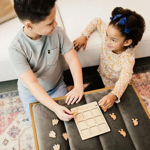 Dog Tic-tac-toe Board Game, Paw & Bone Pieces - Etsy