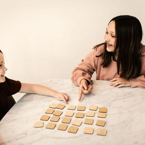 State Wooden Memory Game, State Pride Matching Card Games for Kids ...