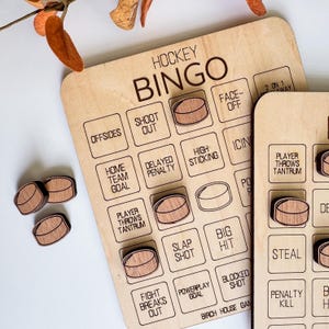 Hockey Bingo Game – Board Game, Hockey Fan, NHL - Etsy