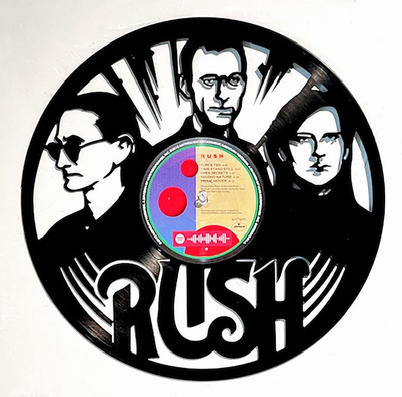 Rush Vinyl Art - Etsy
