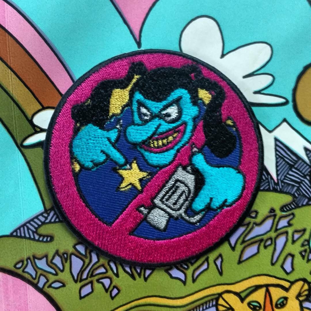 Blue Meanie Iron on Patch ACAB - Etsy