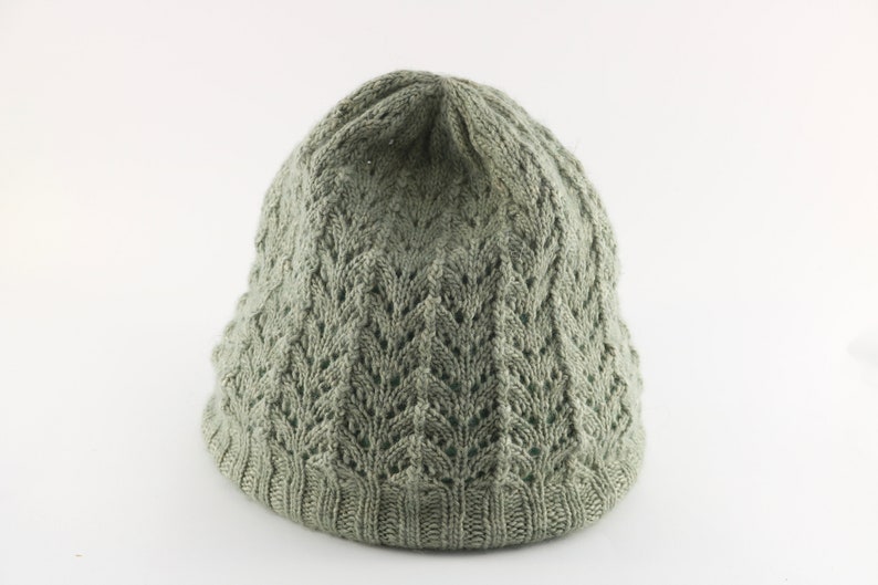 Wishbone Green Merino Wool Toque - Etsy