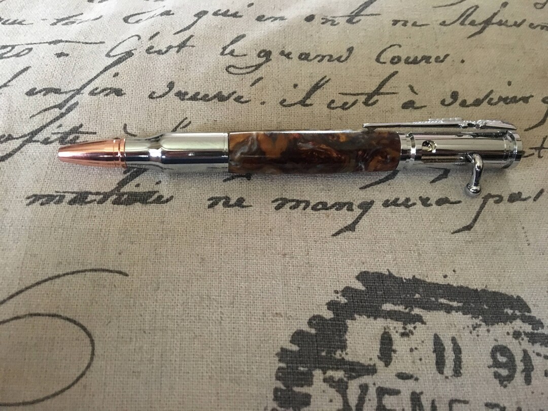 Bolt Action Bullet Pen - Etsy