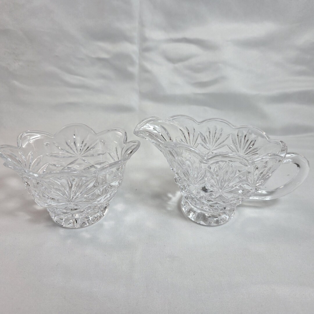 Shannon Crystal Designs Ireland Creamer and Sugar Bowl (NO LID) - Etsy