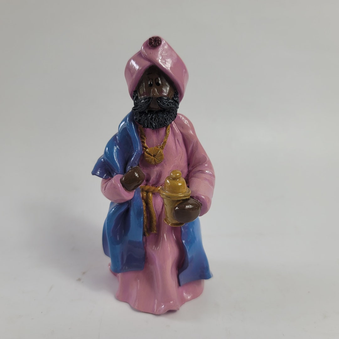 Vintage Enesco Donna Little Nativity Scene-wiseman Bringing Myrrh - Etsy