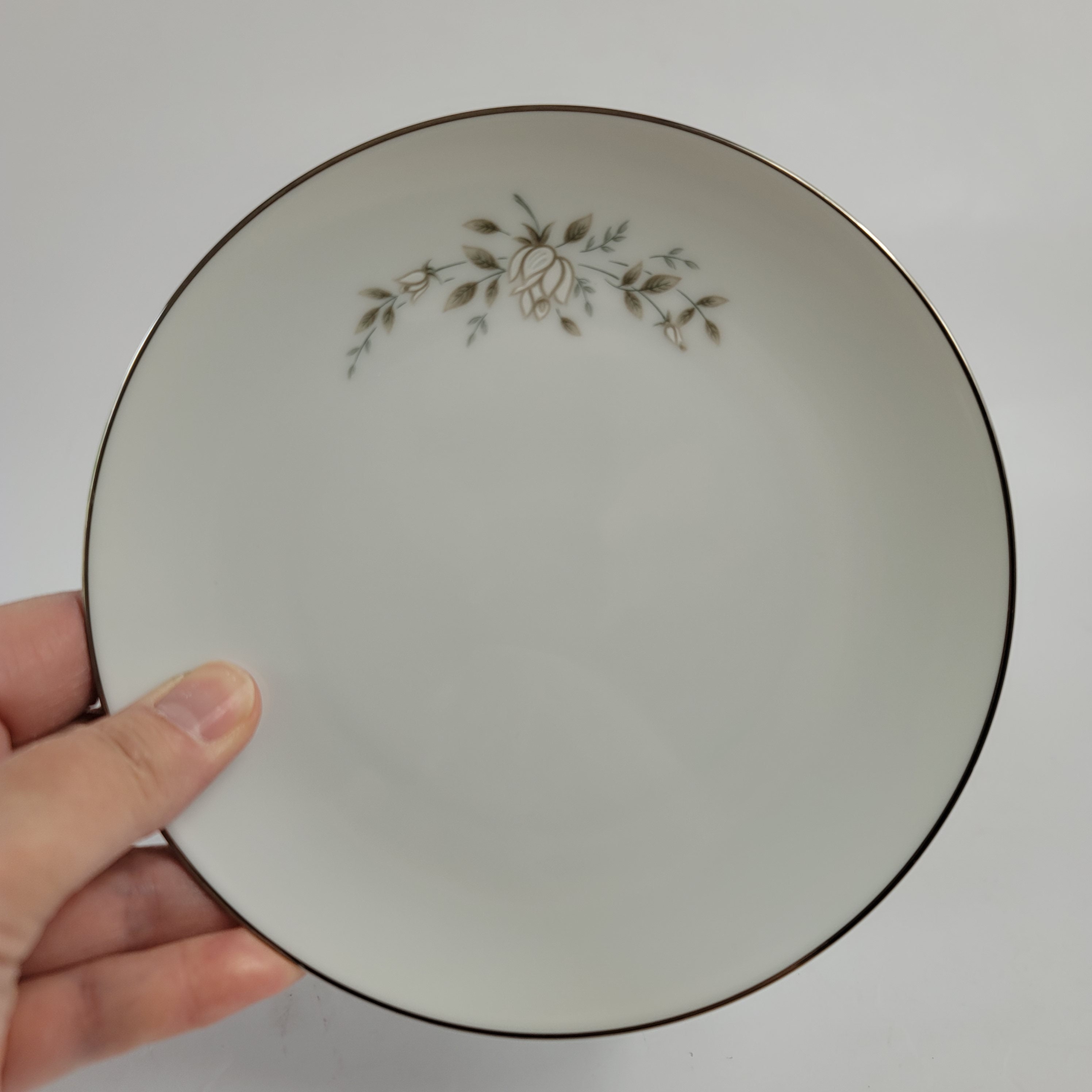 THREE Noritake China Marietta Bread Plates 6653 White Roses & - Etsy