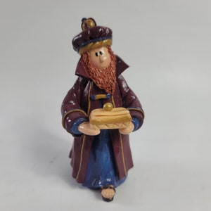 Vintage Enesco Donna Little Nativity Scene-wiseman Bringing ...