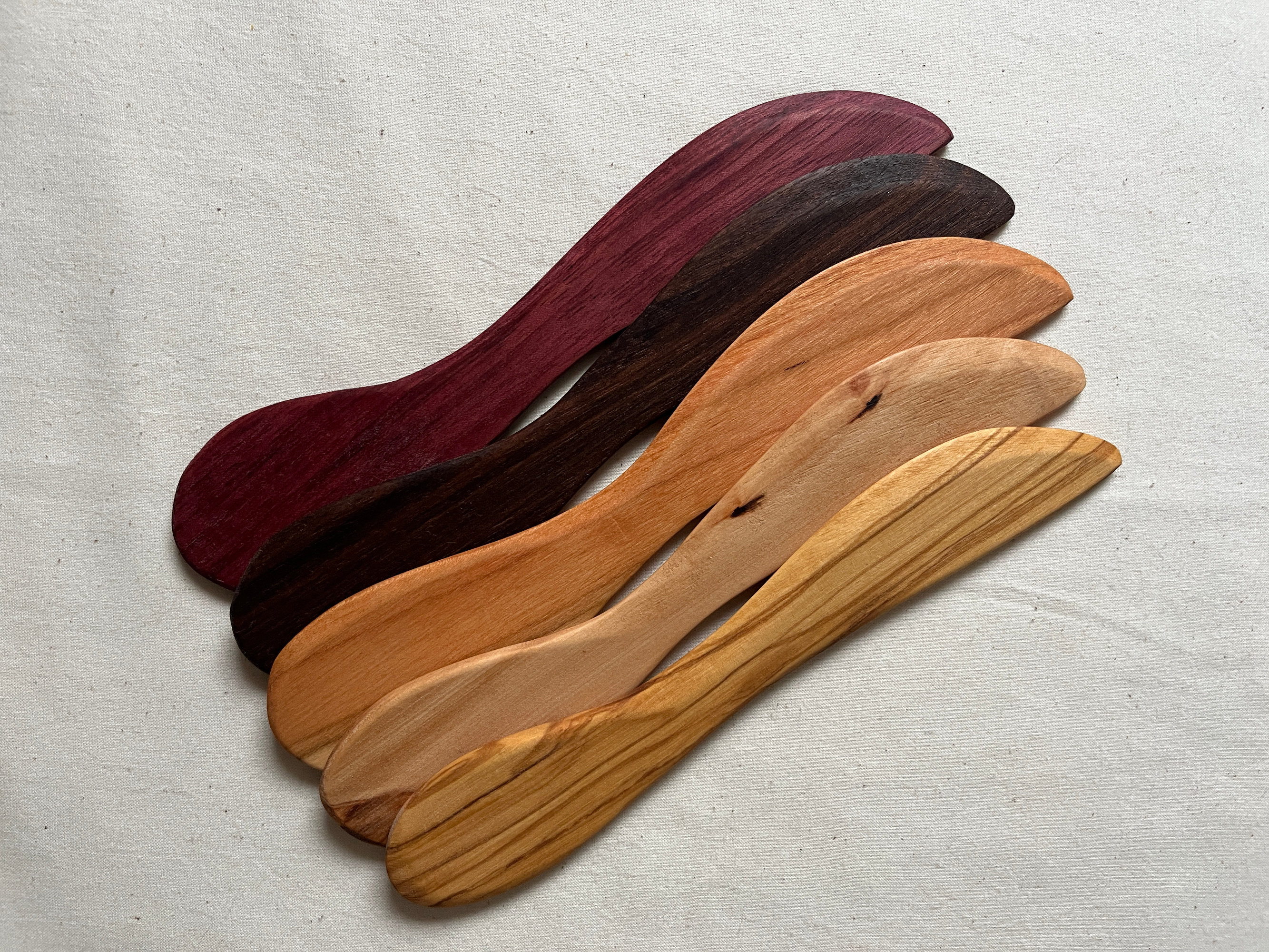 Wooden Spreader, Cheese and Jam Knife, Charcuterie Utensil, Butter ...