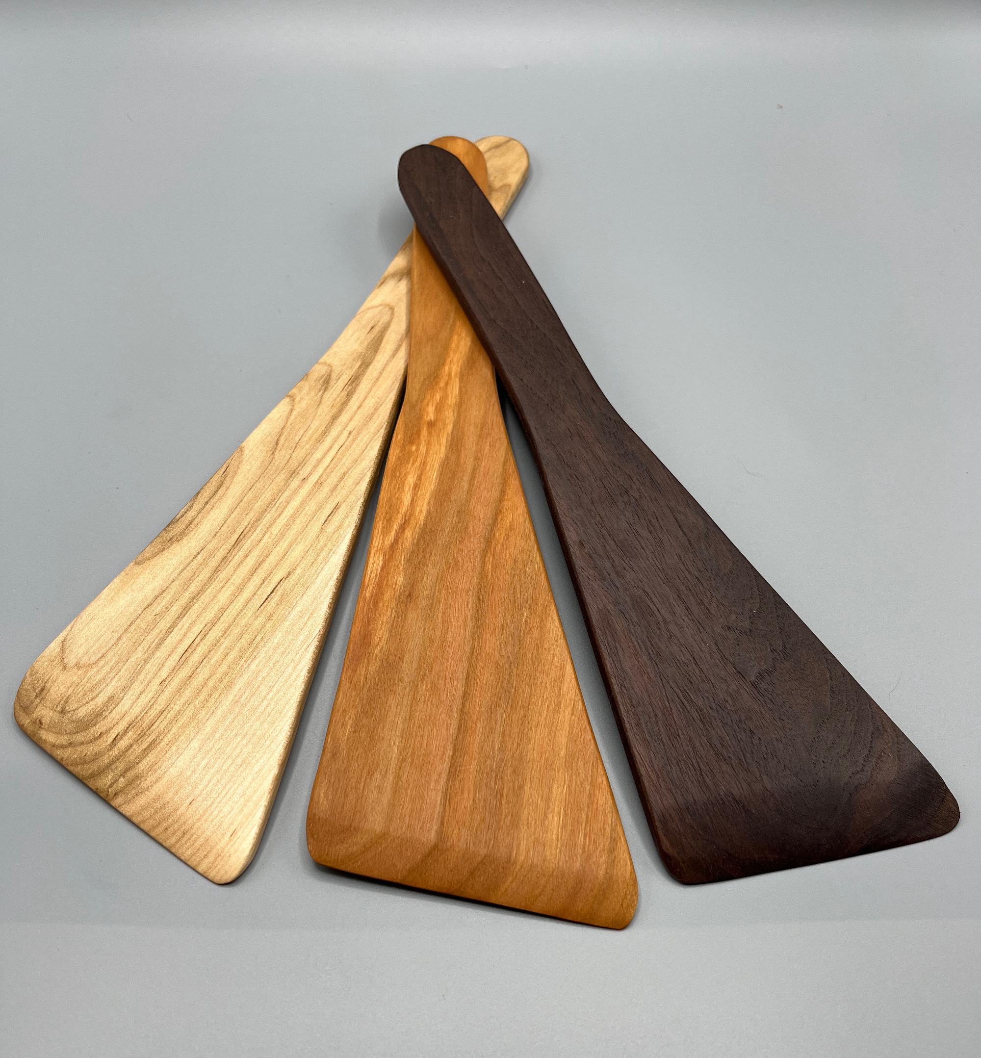 Handmade Wooden Kitchen Spatula - Eco-friendly, Heat-resistant Utensil ...