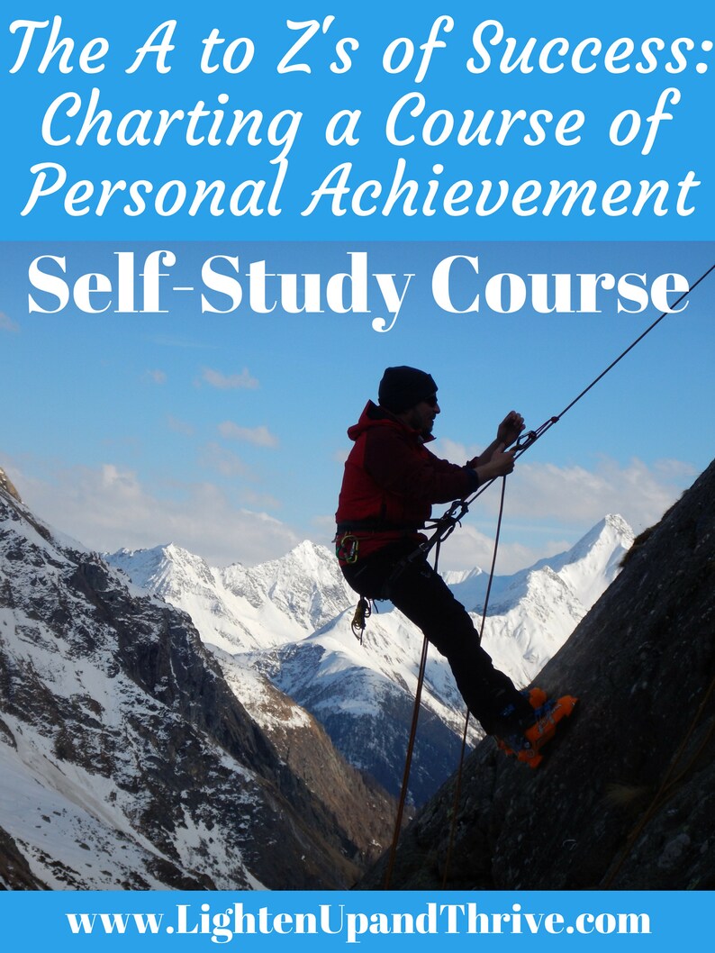 The A to Z's of Success: Charting a Course of Achievement - Etsy