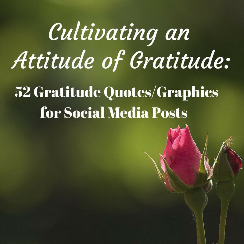 52 DFY Gratitude Themed Social Media Graphic Quotes Has A | Etsy