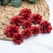 Red Rolled Small Paper Flowers for Centerpieces Party - Etsy