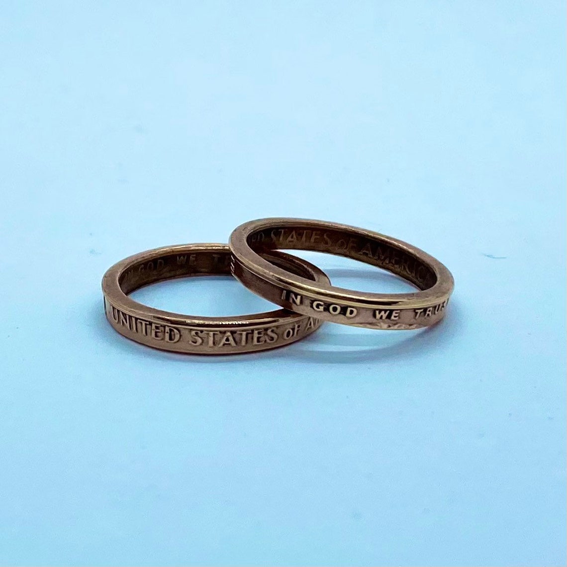 Penny Coin Ring - Etsy