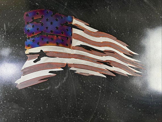 Paintless Steel Battle Flag - Etsy