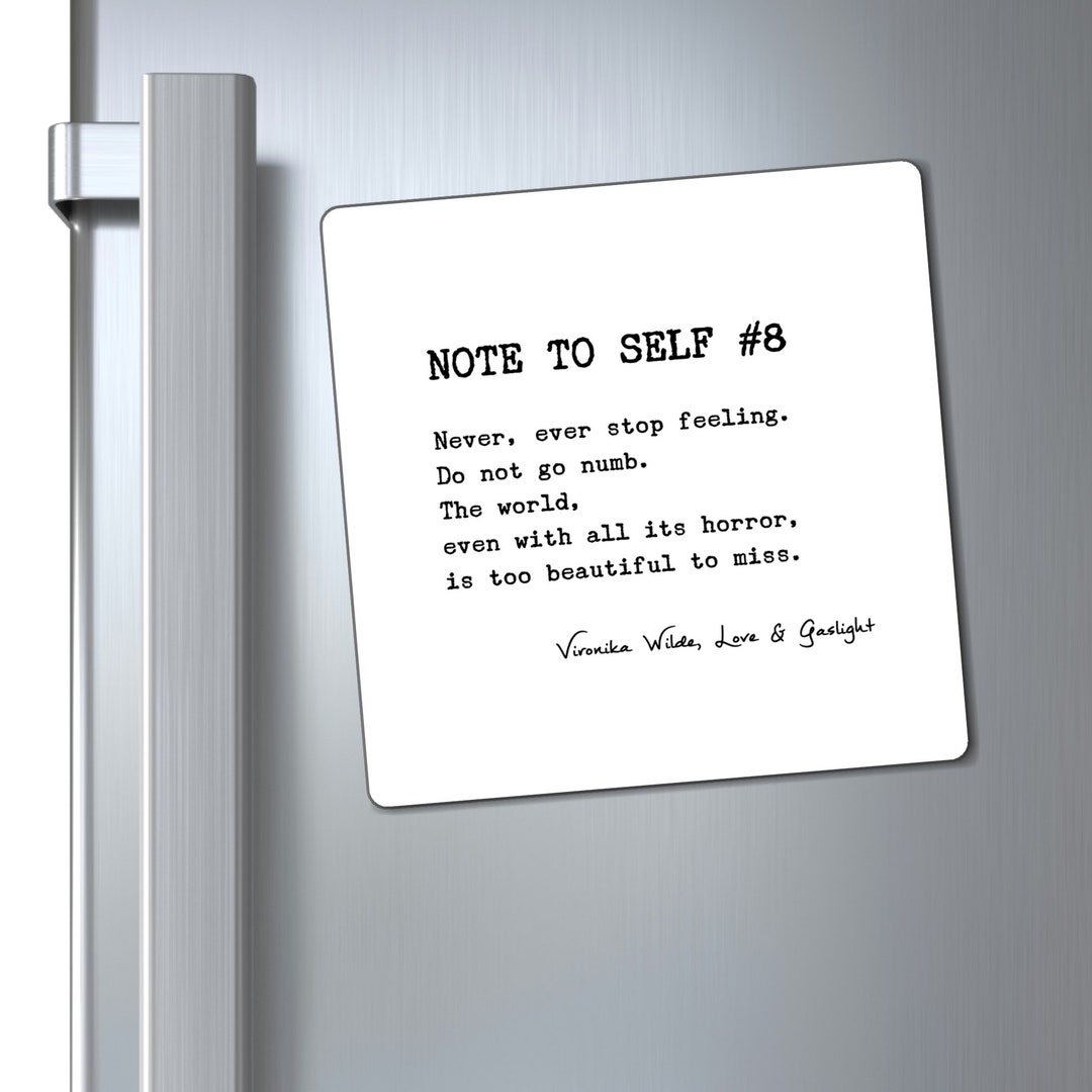 Poetry Fridge Magnet - Healing Trauma Journey - Vironika Wilde - Love ...