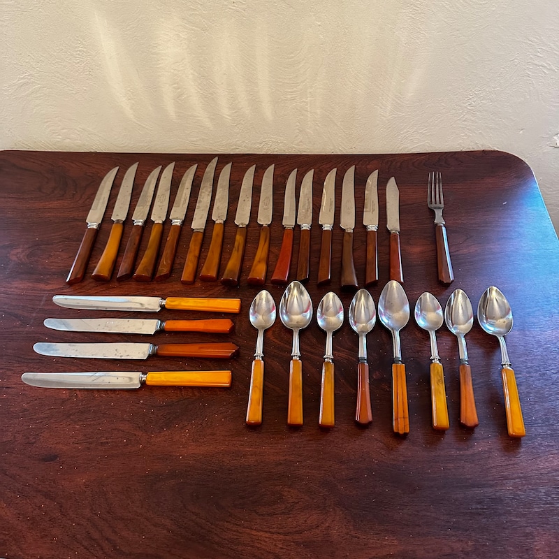 Bakelite Flatware - Etsy