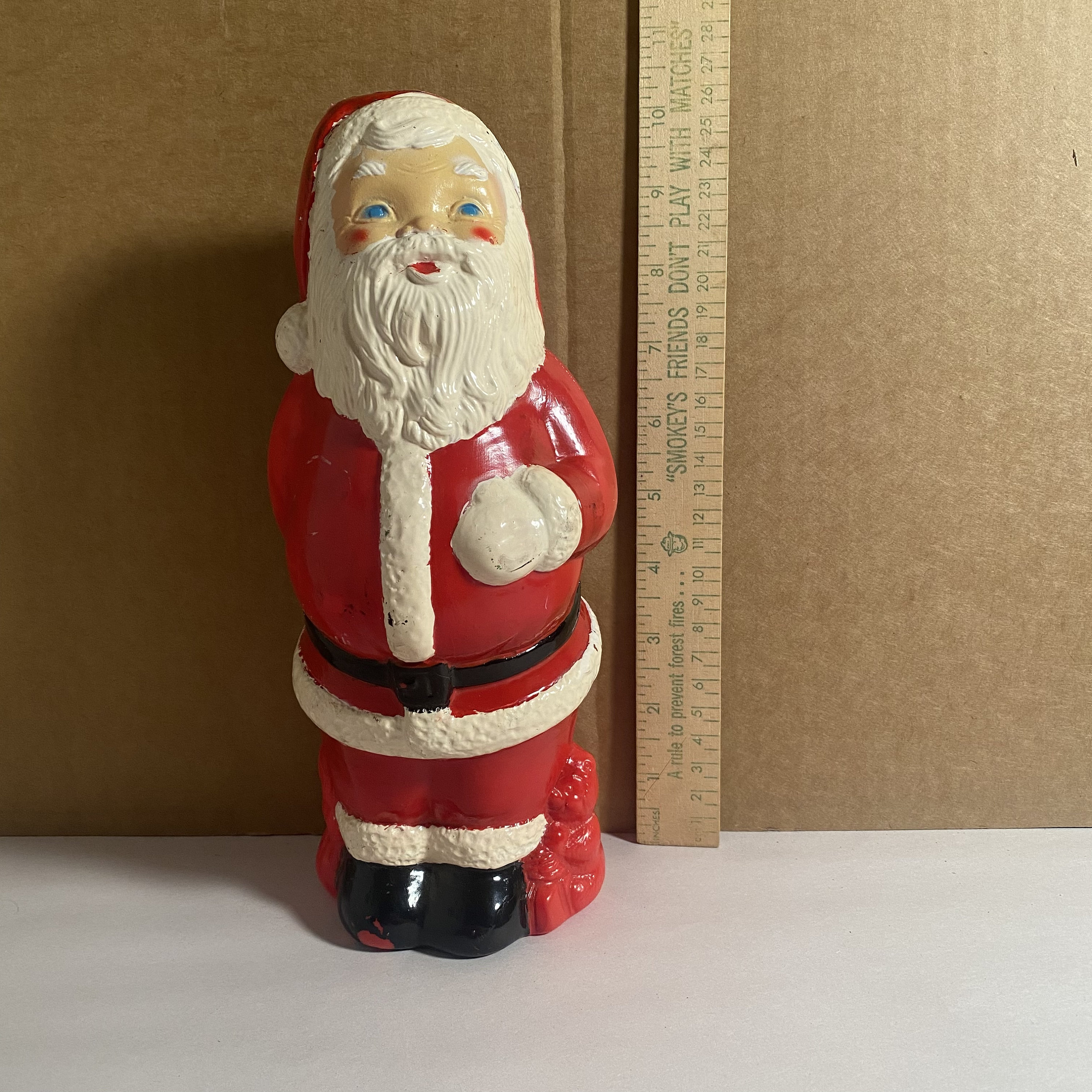 Vintage 1976 Empire Blowmold Plastic Santa Piggy Bank - Etsy