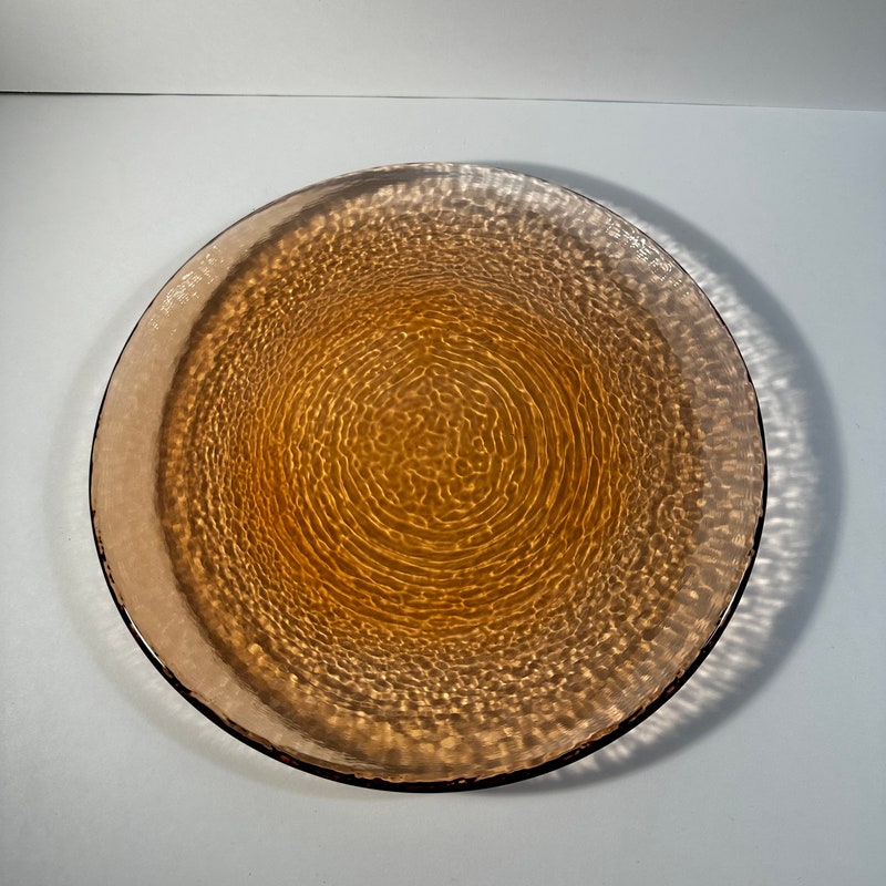 Recycled Glass Plate - Etsy