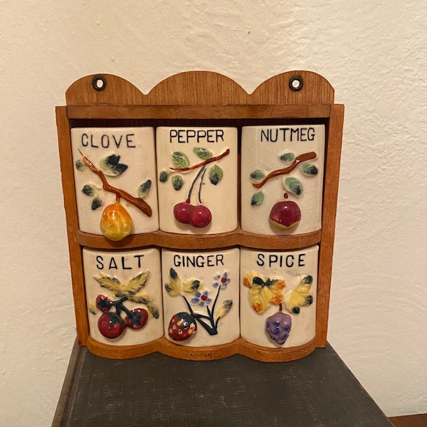 Ceramic Japanese Spice Rack - Etsy
