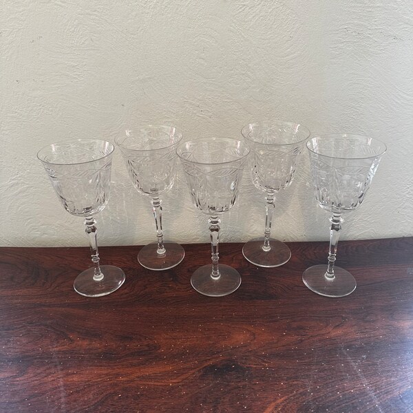 Rock Crystal Goblets - Etsy