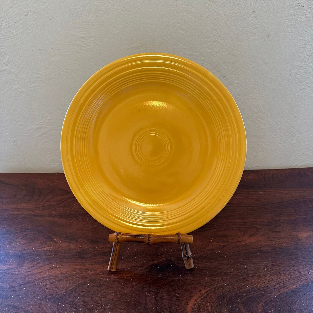 Vintage 1970’s Fiesta Antique Gold (yellow) Single 10” Dinner Plate - Etsy
