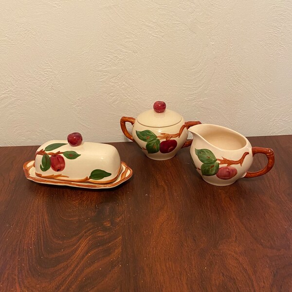 Franciscan Apple Dinnerware - Etsy
