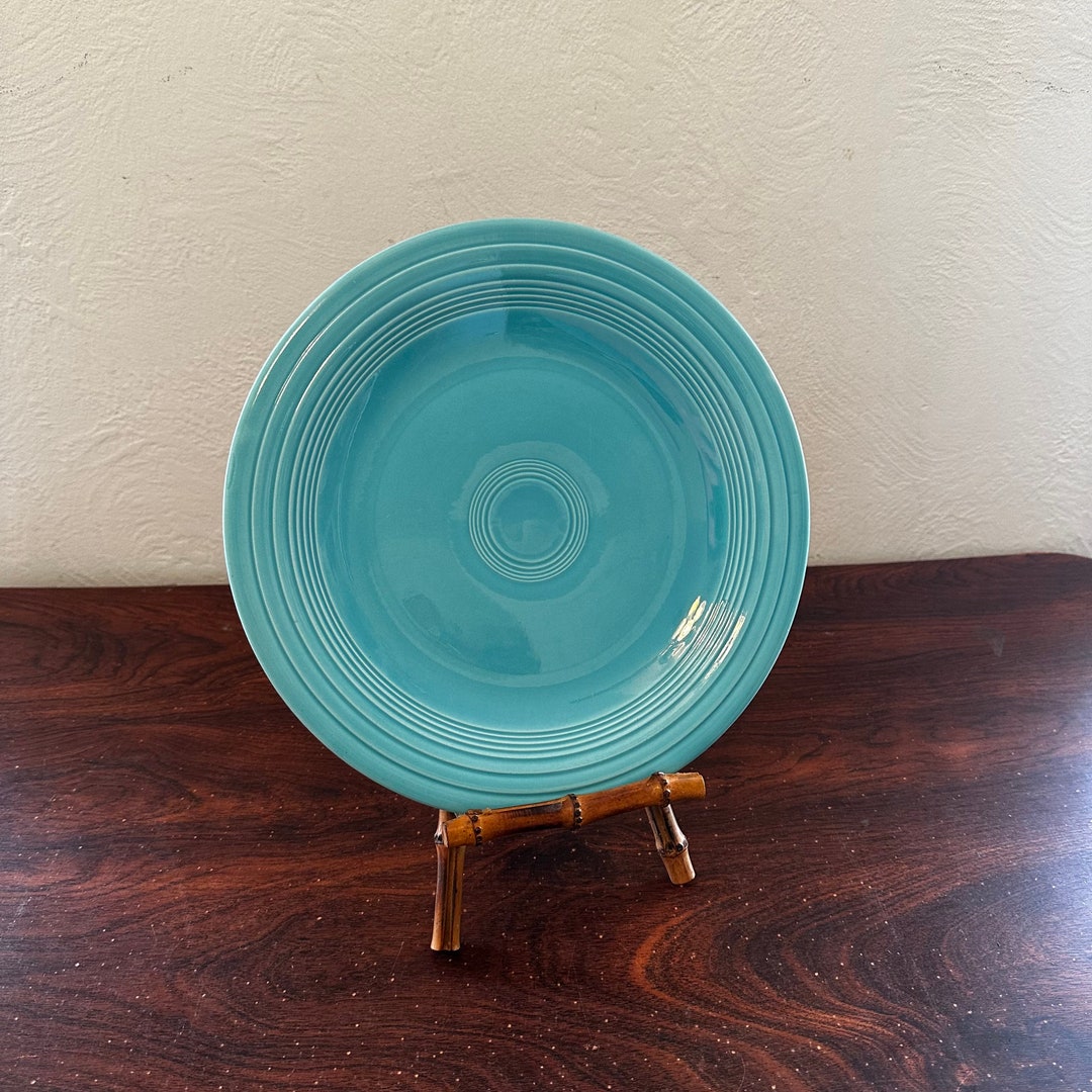 Vintage Fiesta Ware Light Blue Original Color Single 10” Dinner Plate ...