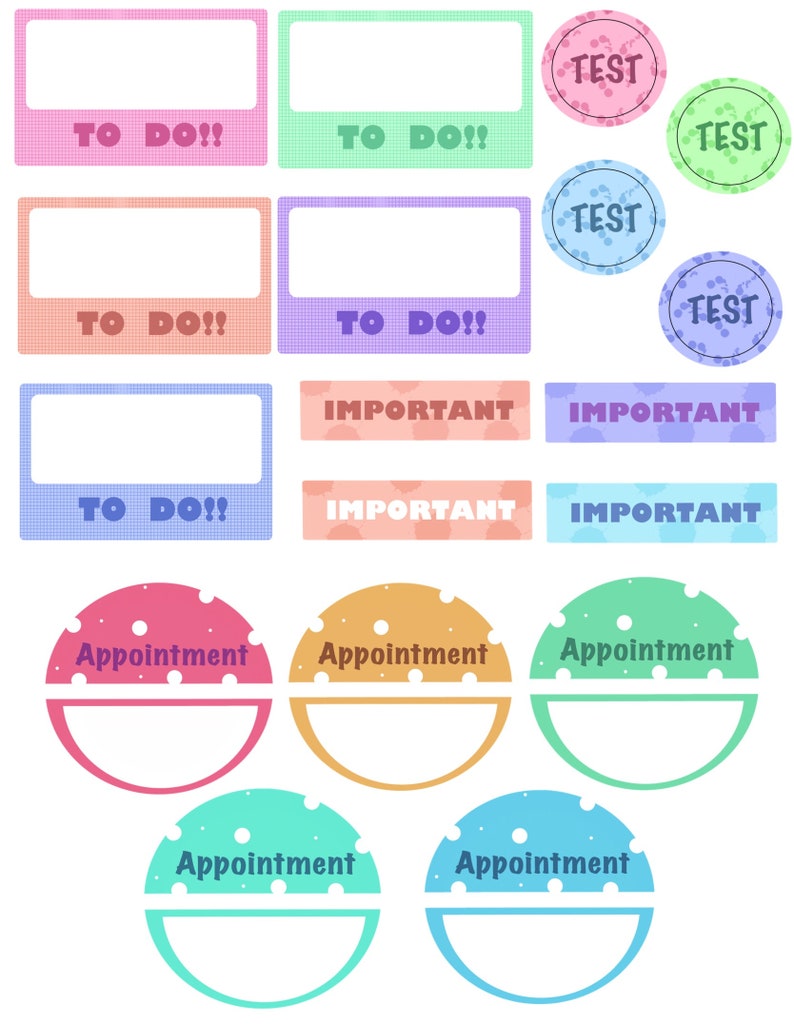 Digital Planner Stickers for Teachers - Etsy