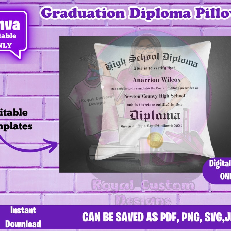 Diploma Svg - Etsy