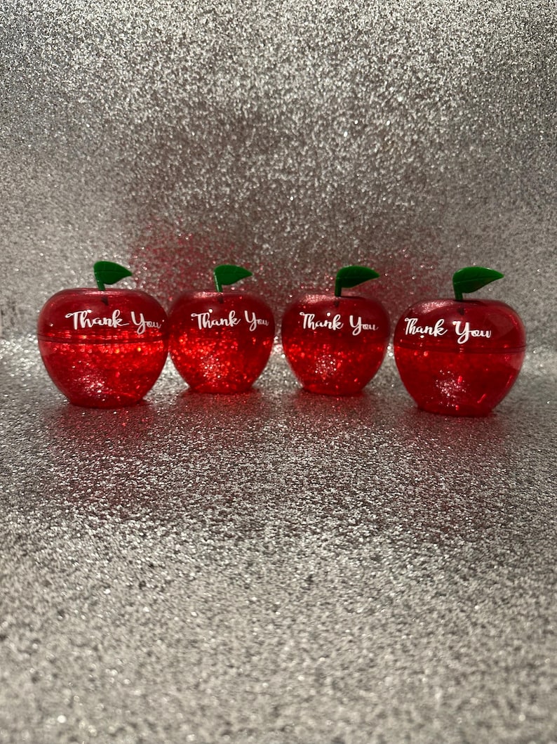 Personalised Teacher Thank You Apple Gift - Etsy