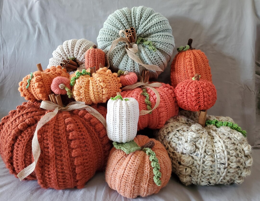 Welcome to the Pumpkin Patch! Farmhouse Style Pumpkins in a Variety of ...