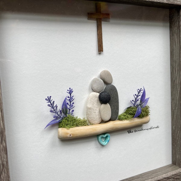 Religious Pebble Art - Etsy