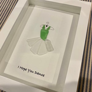 Sea Glass Pebble Art, Pebble Art Ballet Dancer, Gift for Her ...