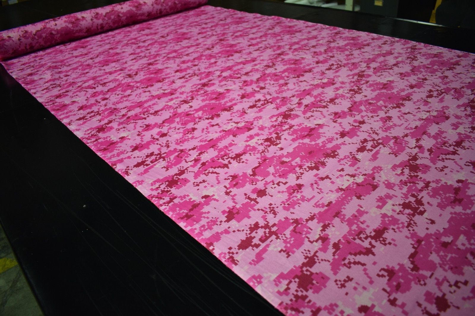Pink Digital Camouflage Print Quilt Fabric Craft Apparel Upholstery 45W ...