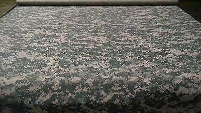 ACU Digital Camo Fabric Nylon Sheeting Apparel Mil Spec Dwr Military 64W