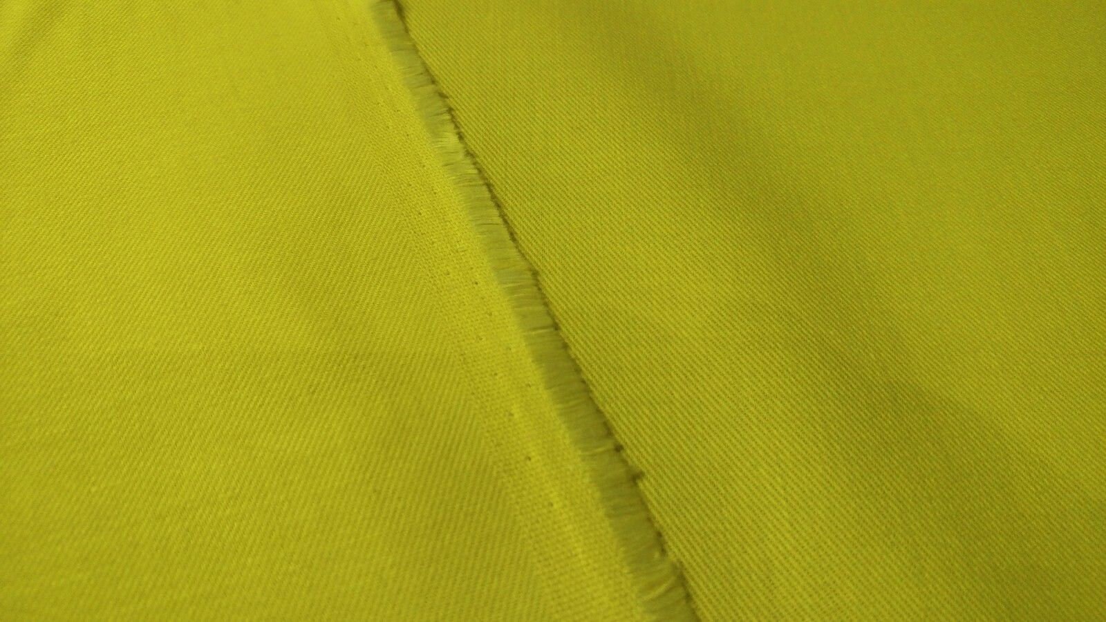 Neon Yellow 7 OZ. Nomex Aramid Canvas Twill Fabric 62W Soft Flame ...