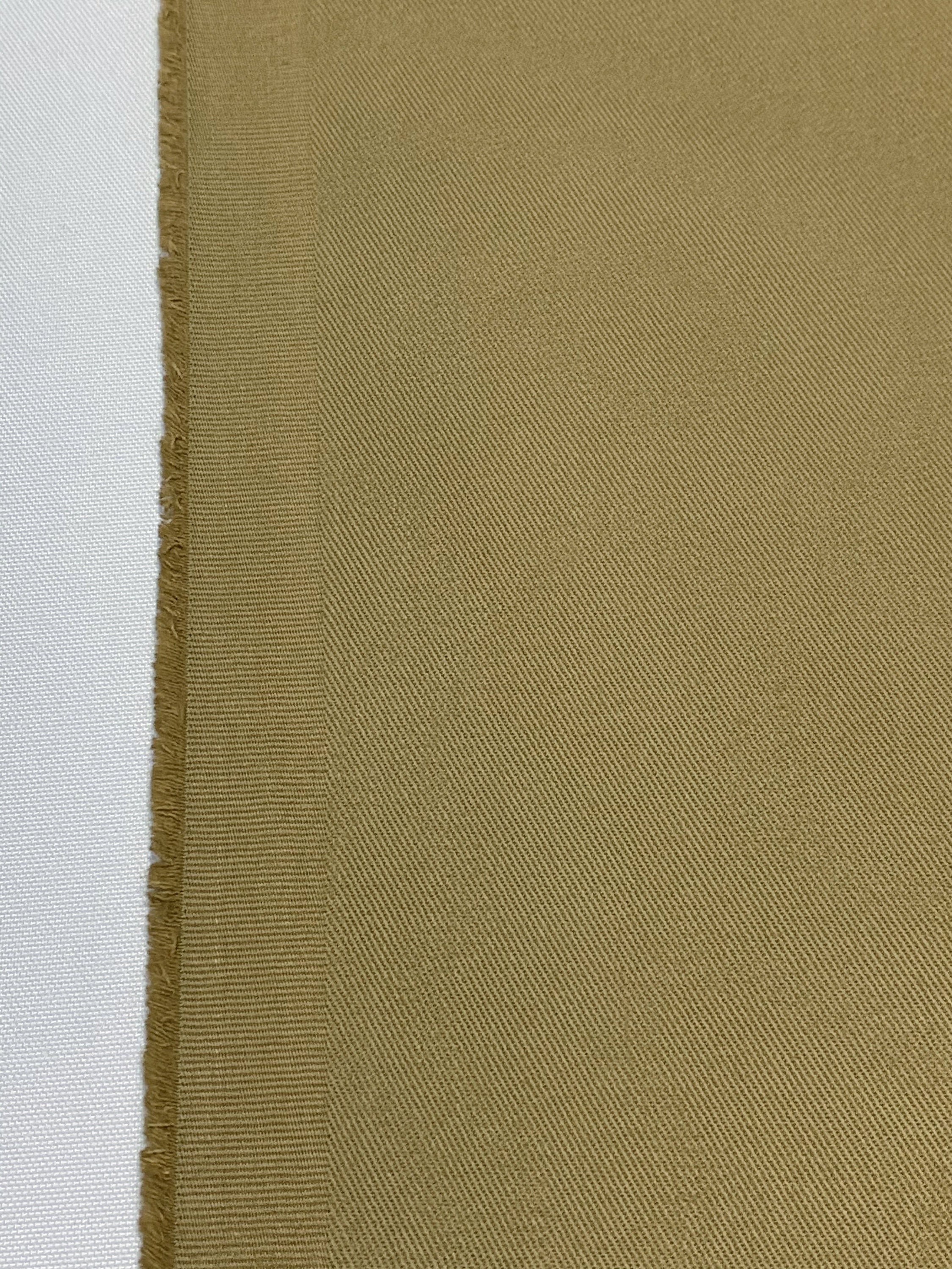 Khaki 8OZ. Cotton Poly Canvas Twill Fabric 67Wide Upholstery Apparel ...