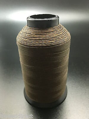 4oz Spool Brown T70 1500 Yards Bonded Polyester Sewing Thread #69 ...