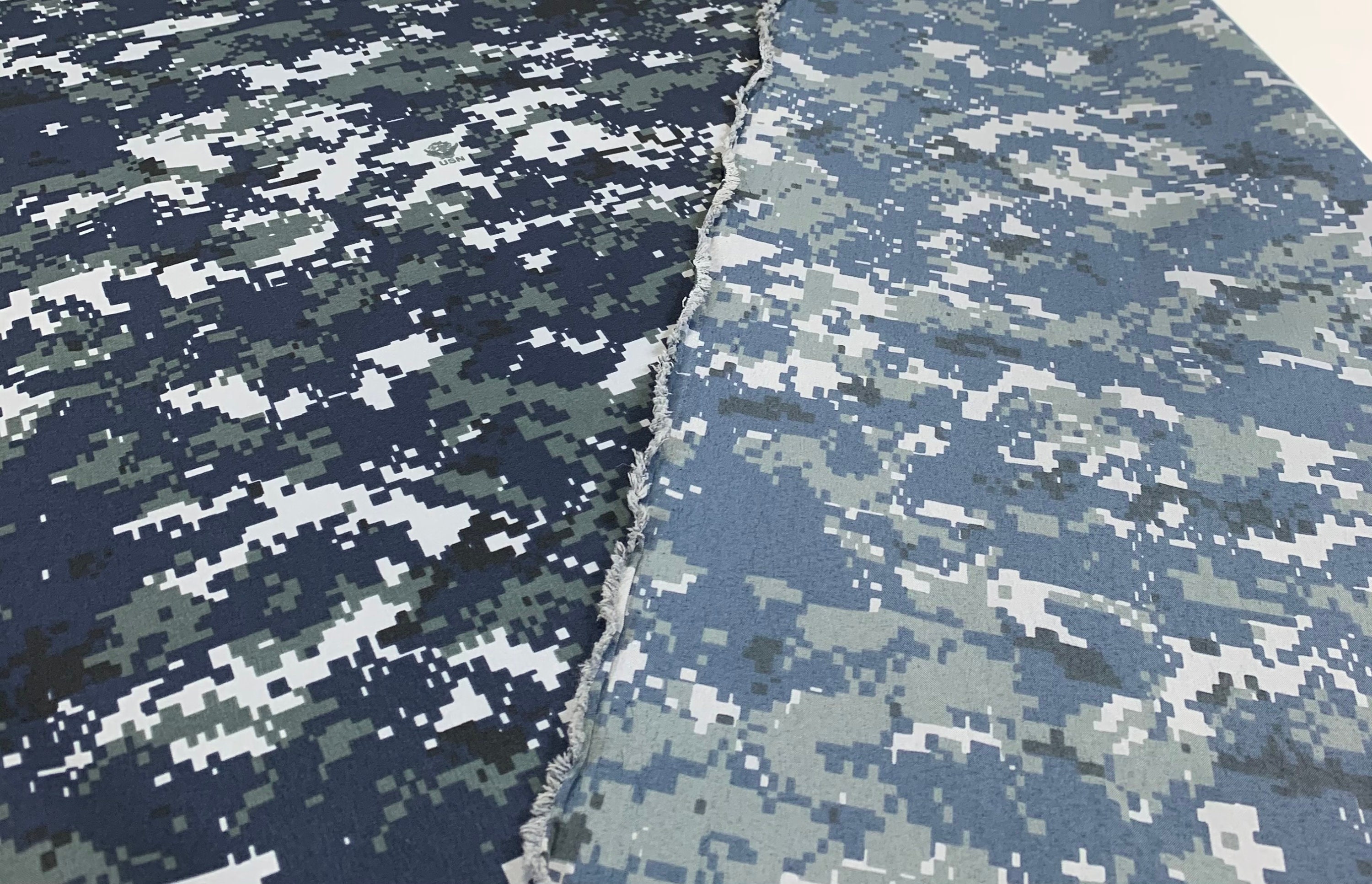 Nwu Type 1 Navy Digital Nylon Taffeta Camo Fabric 60W Camouflage DWR