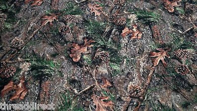 Hunting Camo True Timber Mixed Pine Fabric 60 Wide Poly | Etsy
